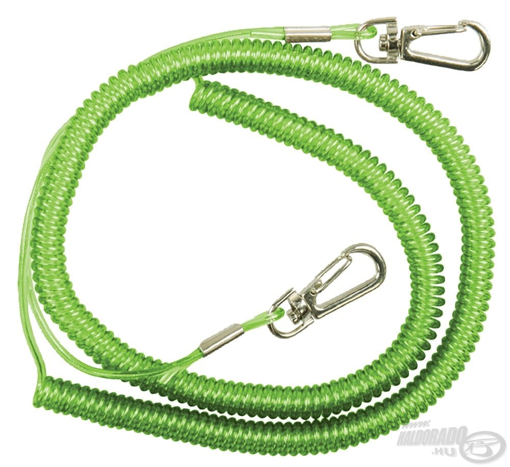 DAM Safety Coil Cord W. Snap Lock 90-250 cm | Haldorádó Webáruház