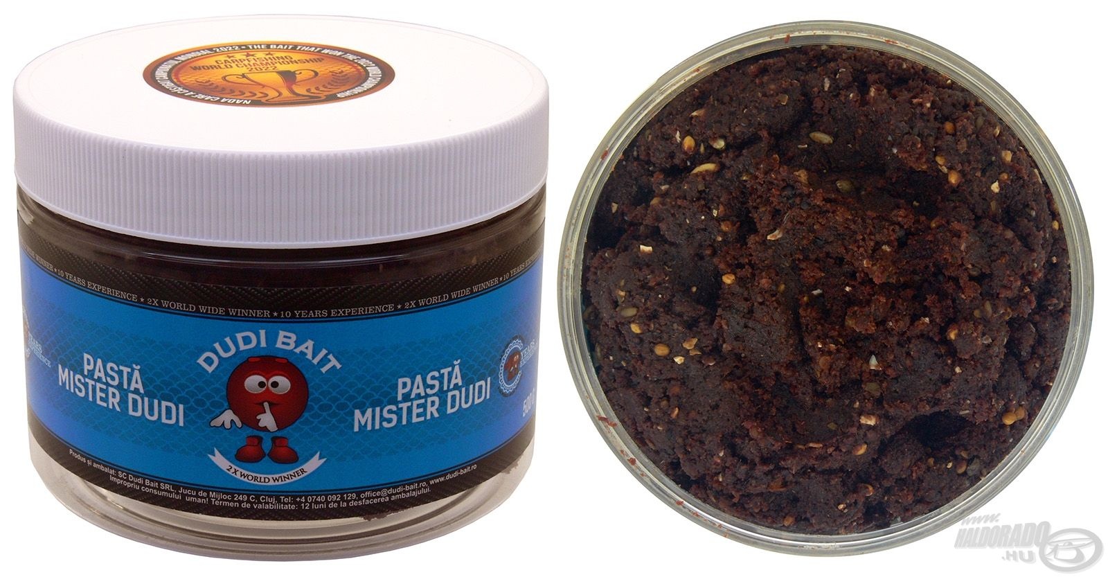 DUDI BAIT Mister Dudi paszta 500 g - Haldorádó horgász áruház
