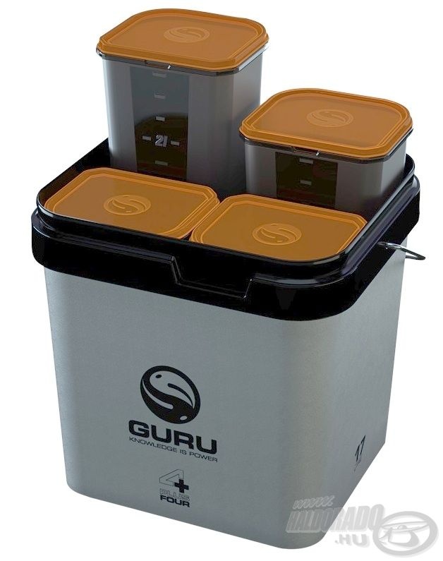 GURU 4 Plus System 17 literes vödör - Haldorádó horgász áruház