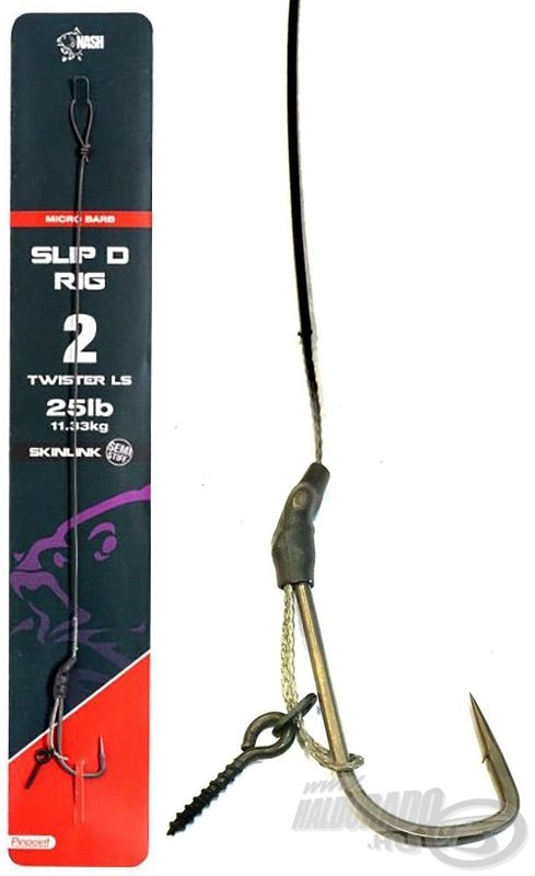 NASH Slip-D Rig - 4 - Haldorádó horgász áruház
