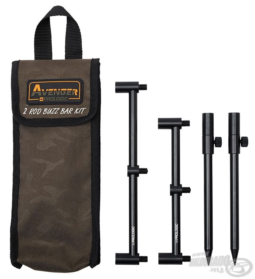 PROLOGIC Avenger Buzz Bar Kit & Carrycase 2 Rod - Haldorádó horgász áruház